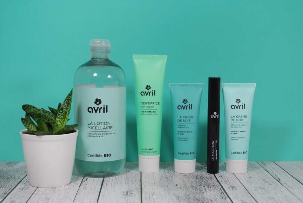 Mon avis sur la marque Avril (cosmétiques et soins bio)