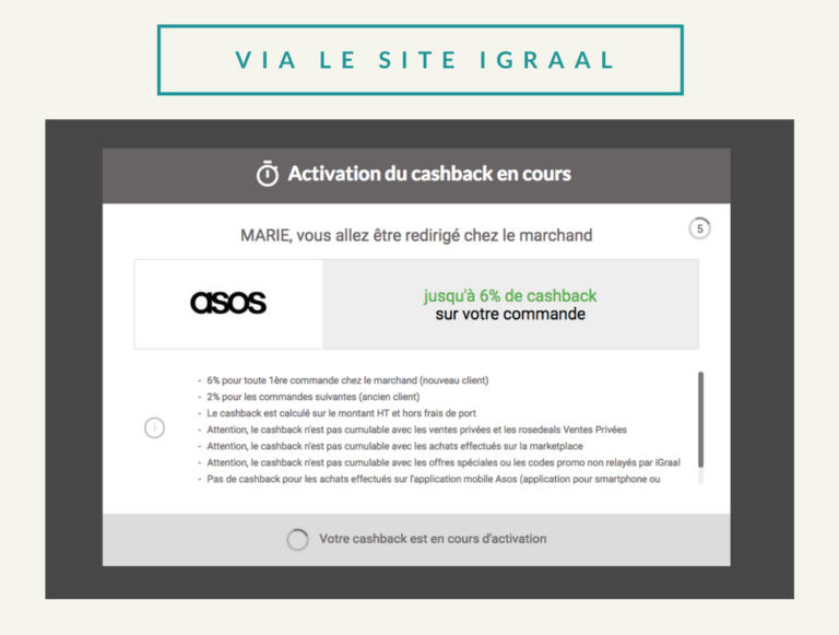 Mon avis sur le site de cashback IGraal + méthode