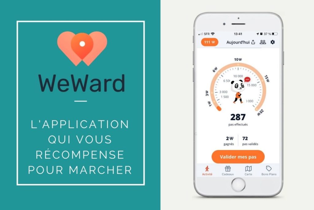 [AVIS] WEWARD : l'appli qui vous paye pour marcher