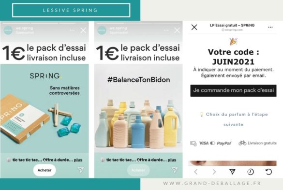 Mon avis sur SPRING (lessive)