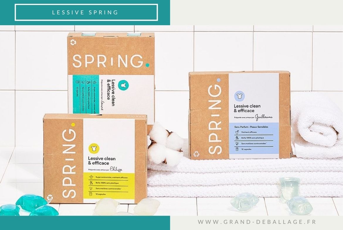 Mon avis sur SPRING (lessive)
