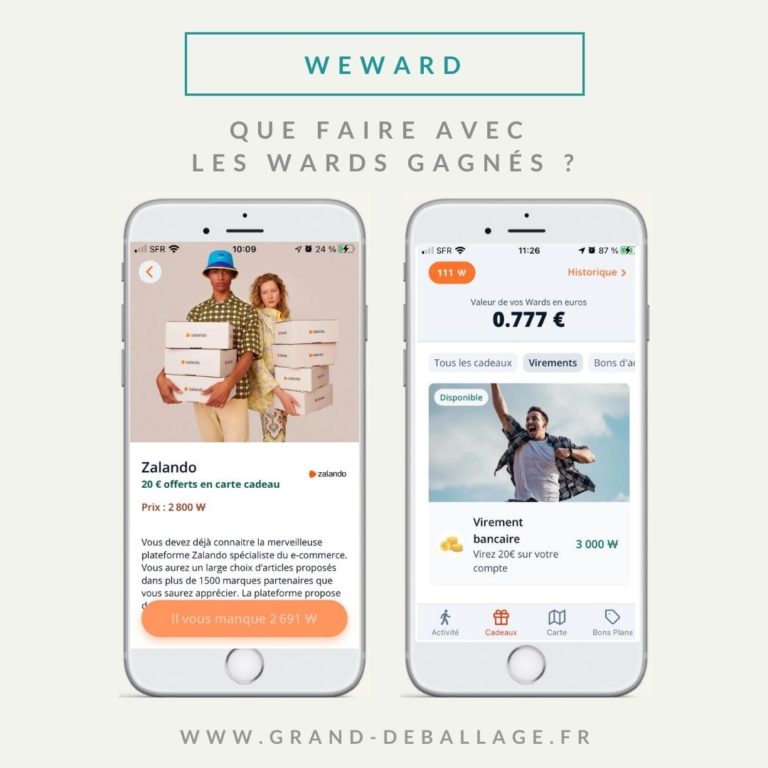 [AVIS] WEWARD : l'appli qui vous paye pour marcher