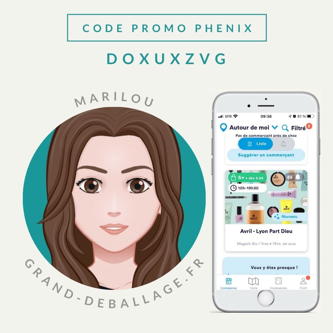 La marque Avril désormais disponible sur l'application Phenix • Grand ...