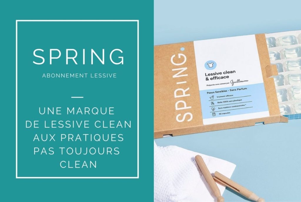 Mon avis sur SPRING (lessive)