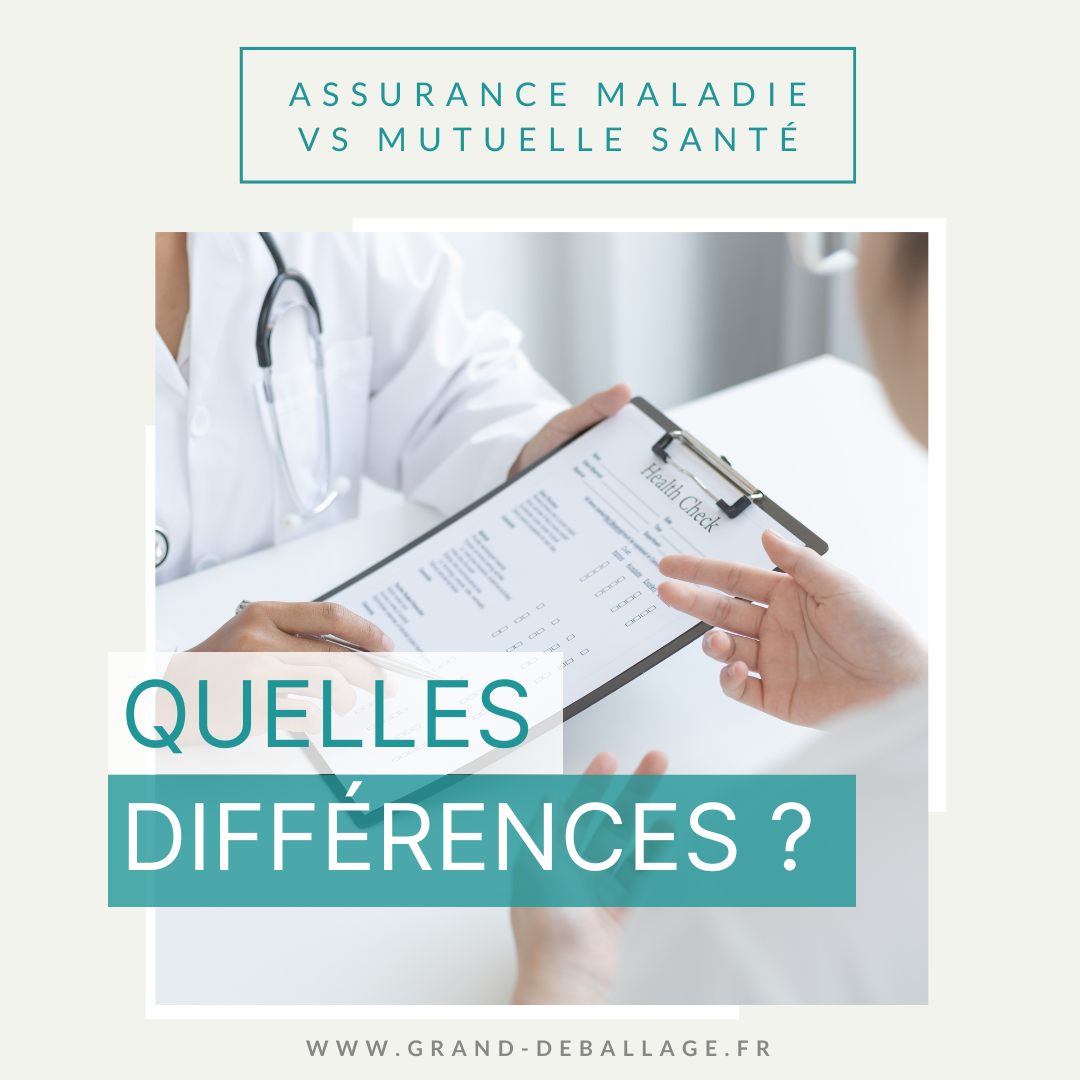 Quelle est la différence entre mutuelle santé et assurance maladie ? • Grand Déballage